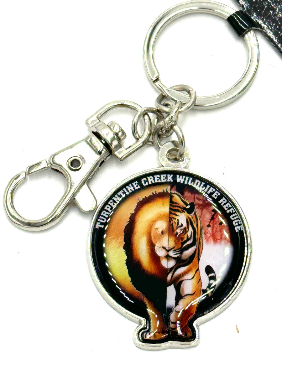 Lion and Tiger Key Ring – Turpentine Creek Wildlife Refuge