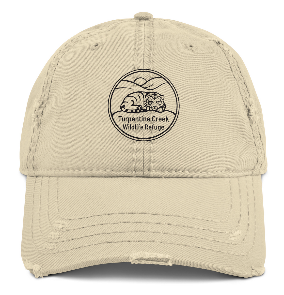 Bold New Logo Twill Ball Cap – Turpentine Creek Wildlife Refuge