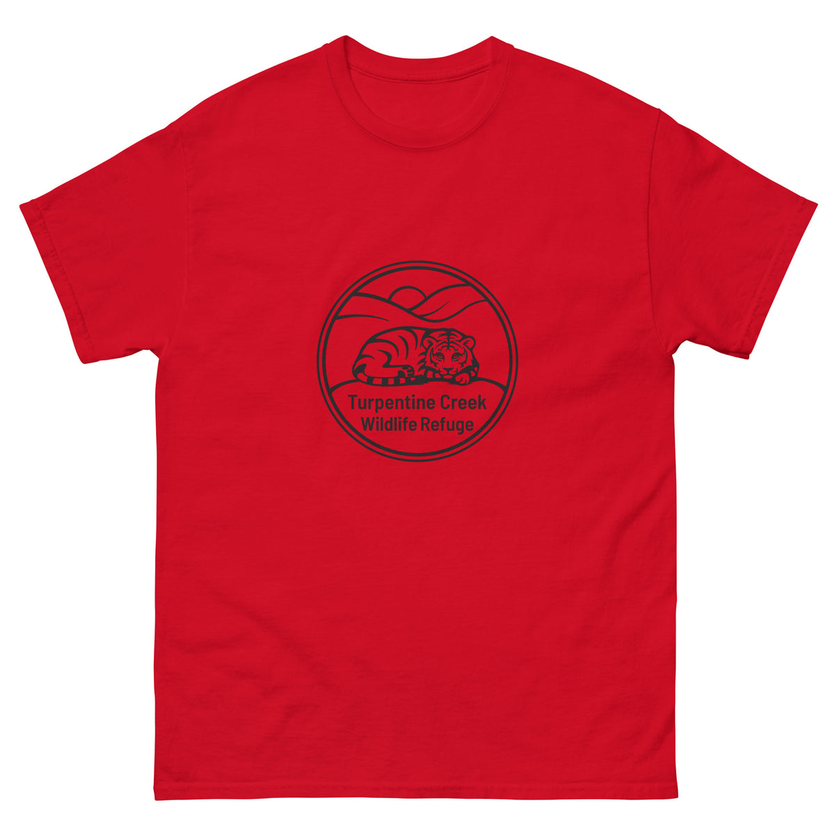 Bold New Logo Adult T-Shirt – Turpentine Creek Wildlife Refuge