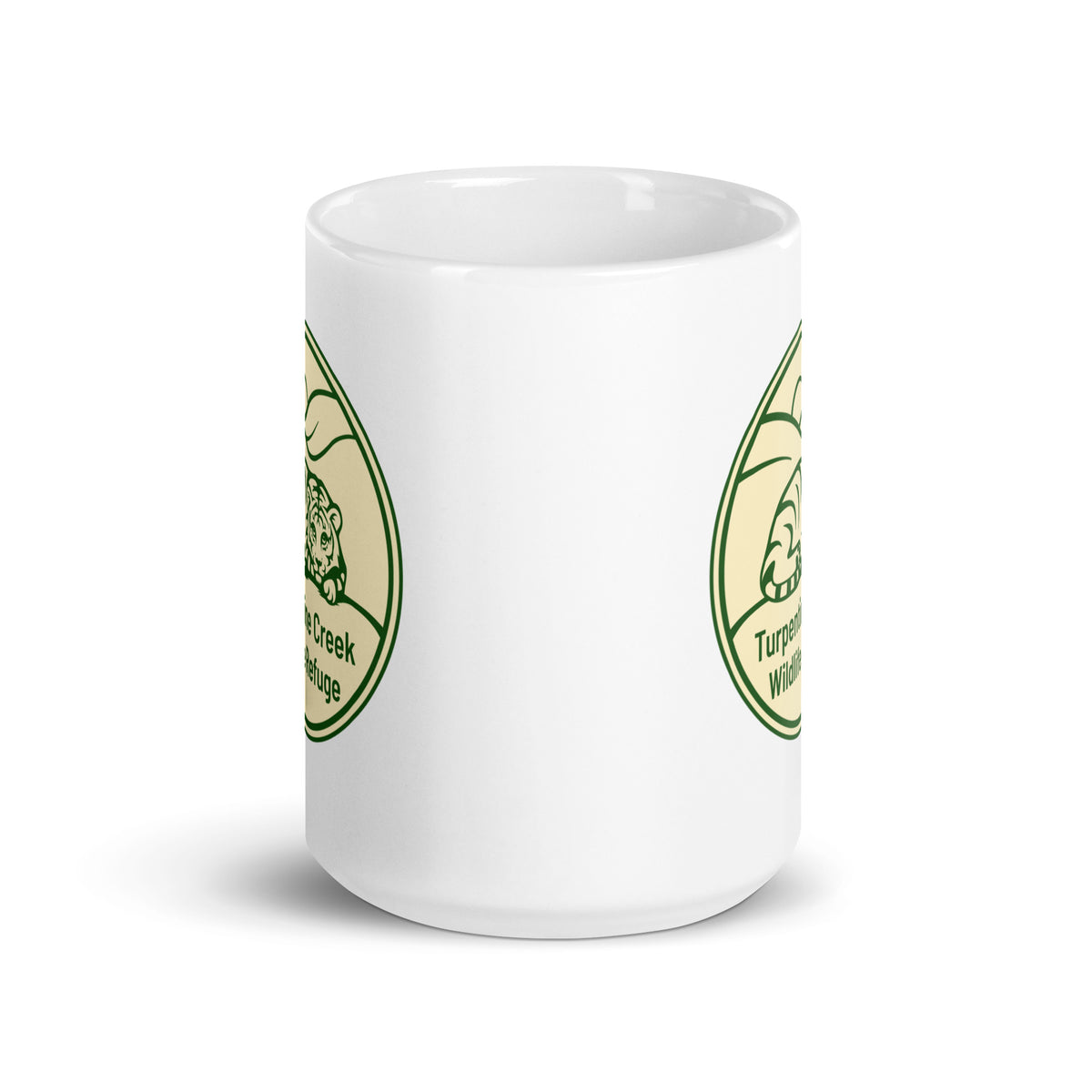 Bold New Logo 15oz Coffee Mug – Turpentine Creek Wildlife Refuge